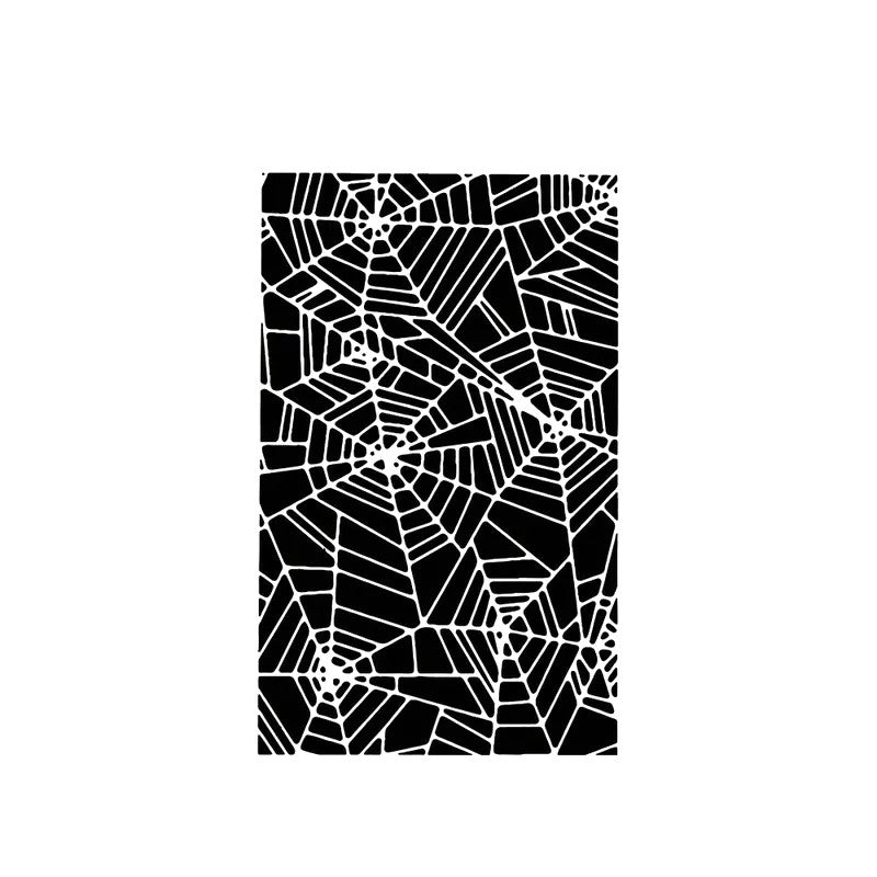 Cobweb stencil airbrush stencil Artists spider web template Mylar Hall ...