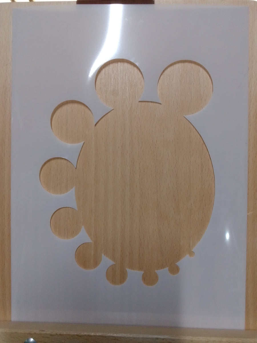 Circles Template Airbrush art stencil available in 2 sizes – Air Brush ...