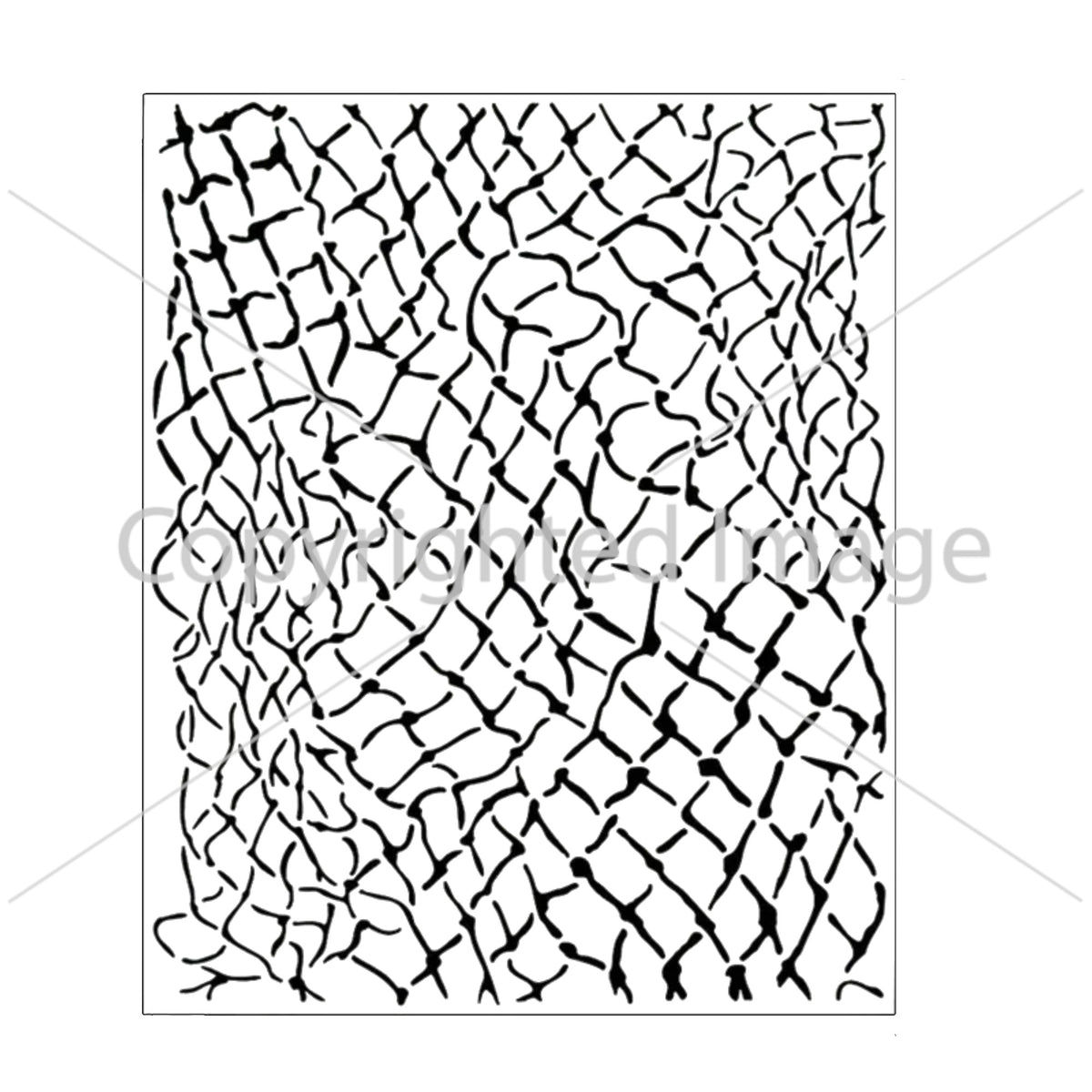Wire mesh stencil Airbrush art stencil available in 2 sizes Mylar ship ...